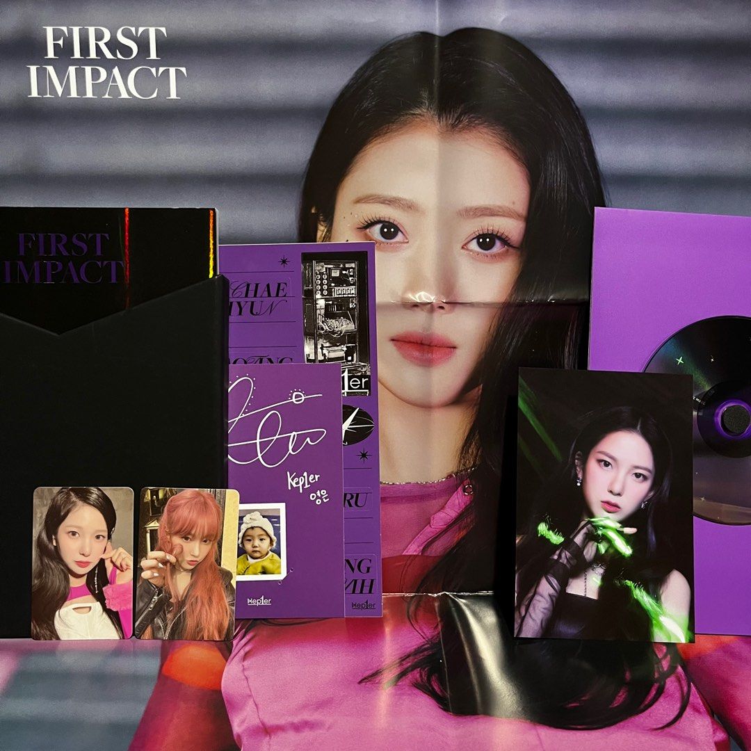 Kep1er Mini Album First Impact UNSEALED with INCLUSIONS, Hobbies & Toys ...