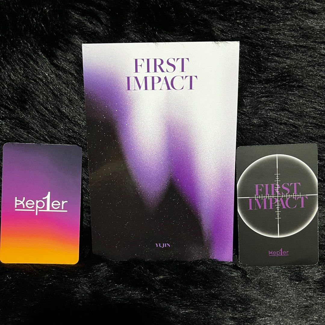 Kep1er Mini Album First Impact UNSEALED with INCLUSIONS, Hobbies & Toys ...