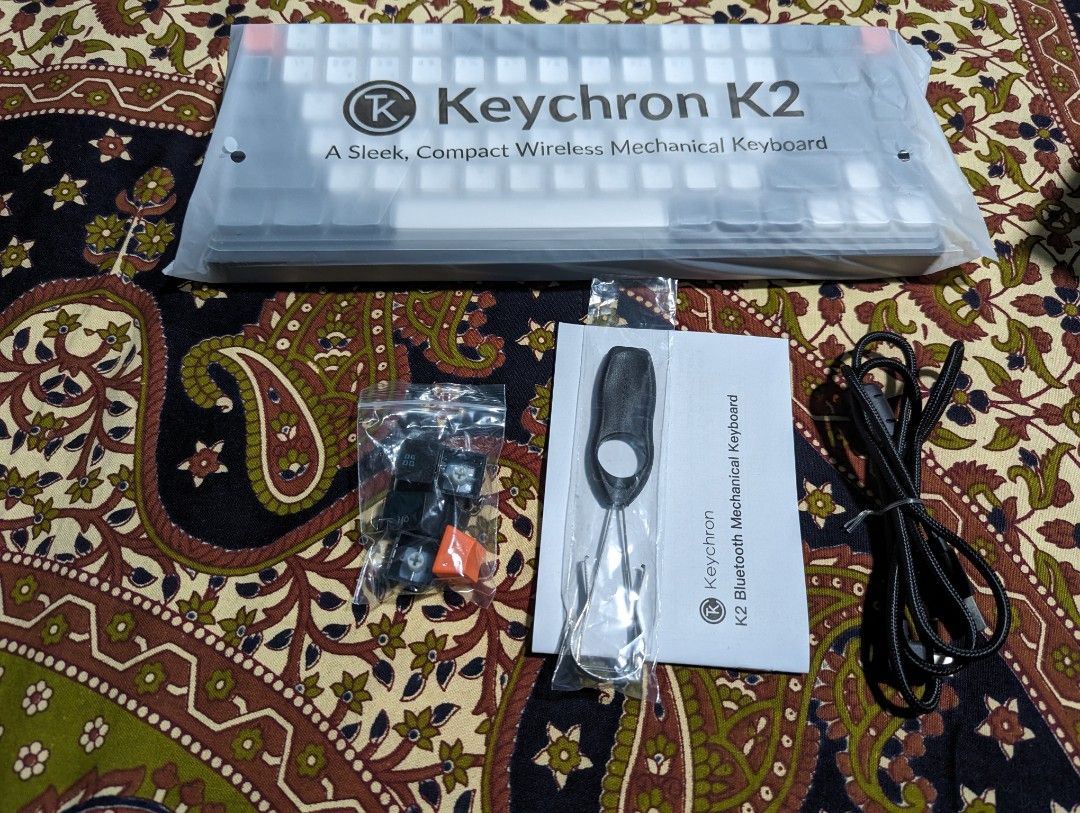 Keychron K2V2 Wireless Mechanical Keyboard ( Gateron Brown Switch ...