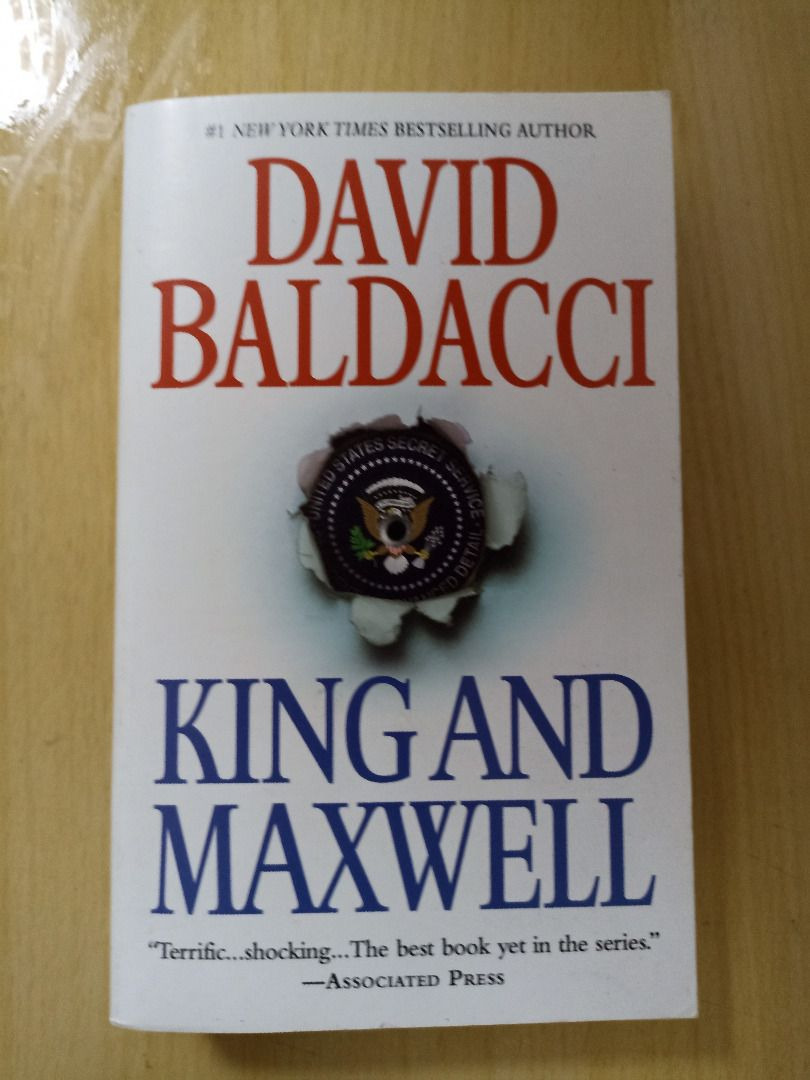 King and Maxwell by David Baldacci, Hobbies & Toys, Books & Magazines ...