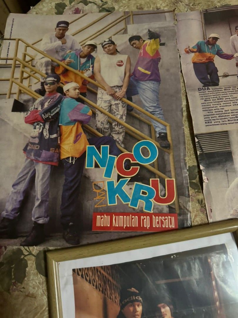 Kru poster a3 rare, Hobbies & Toys, Collectibles & Memorabilia, Vintage ...