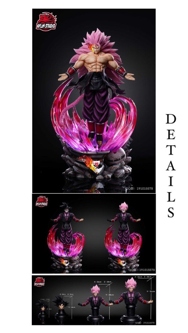 Kylin Studio - SS3 Black Rose Goku, Hobbies & Toys, Toys & Games on ...