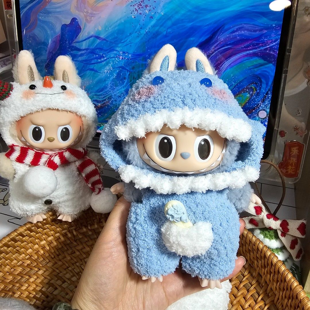 labubu handmade clothes crochet( This is not selling labubu,just for ...