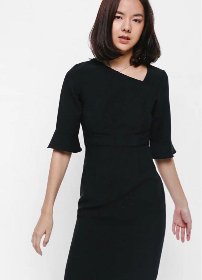 LB Black Office Dress, Women's Fashion, Dresses & Sets, Dresses on ...