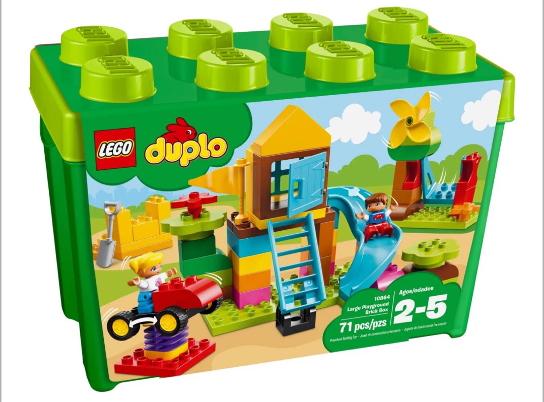 LEGO Duplo Large Playground Brick Box 10864, Hobbies & Toys, Toys ...