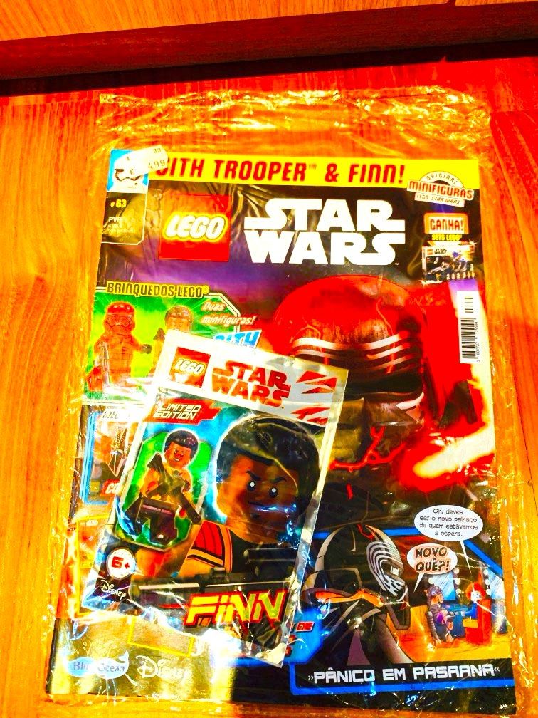 Lego Star wars Finn Magazine ( Tags,ninjago,minifigure,mini figure,friends,creator,Lego Harry ...