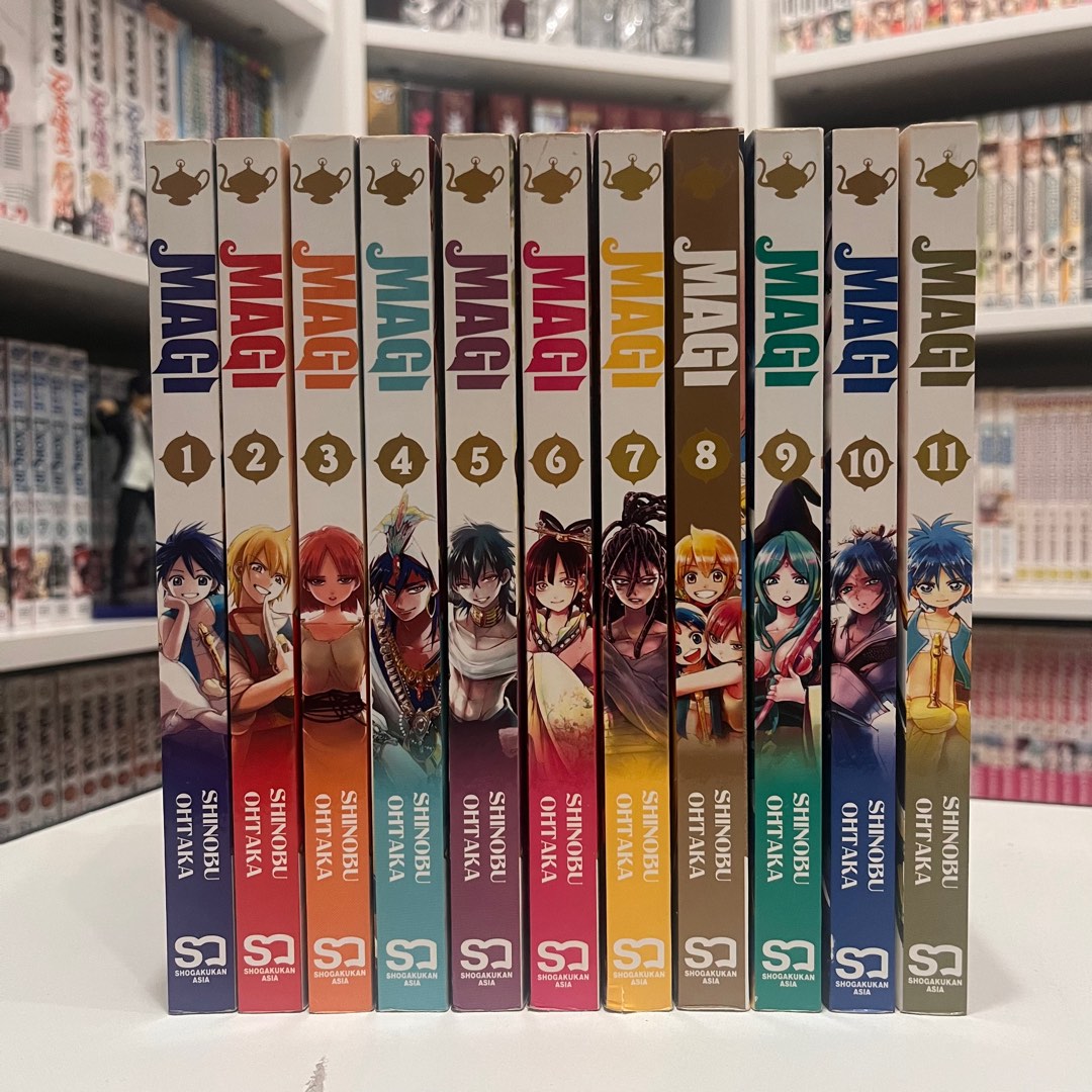 Magi 1-11 manga set, Hobbies & Toys, Books & Magazines, Comics & Manga ...
