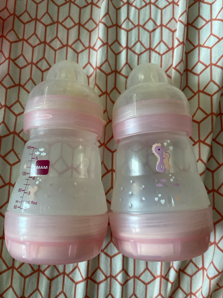 Mam milk bottle, Babies & Kids, Nursing & Feeding, Breastfeeding ...