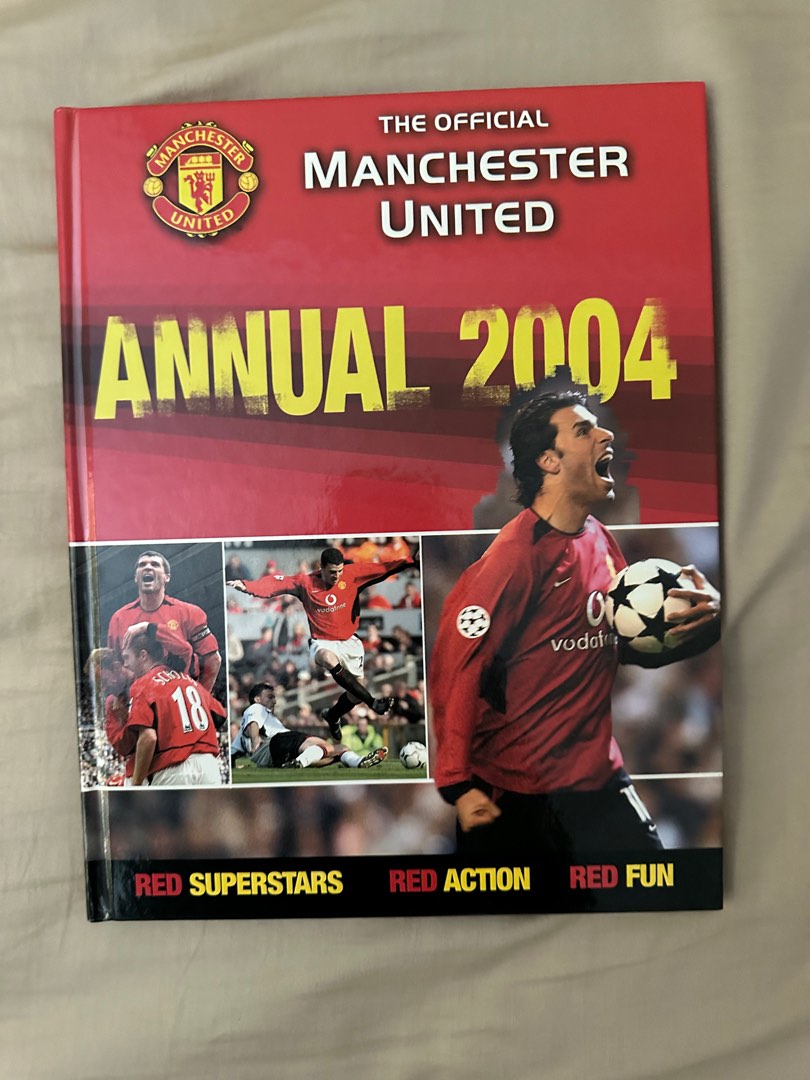 Manchester United Annual 2004, 2008, Hobbies & Toys, Books & Magazines ...