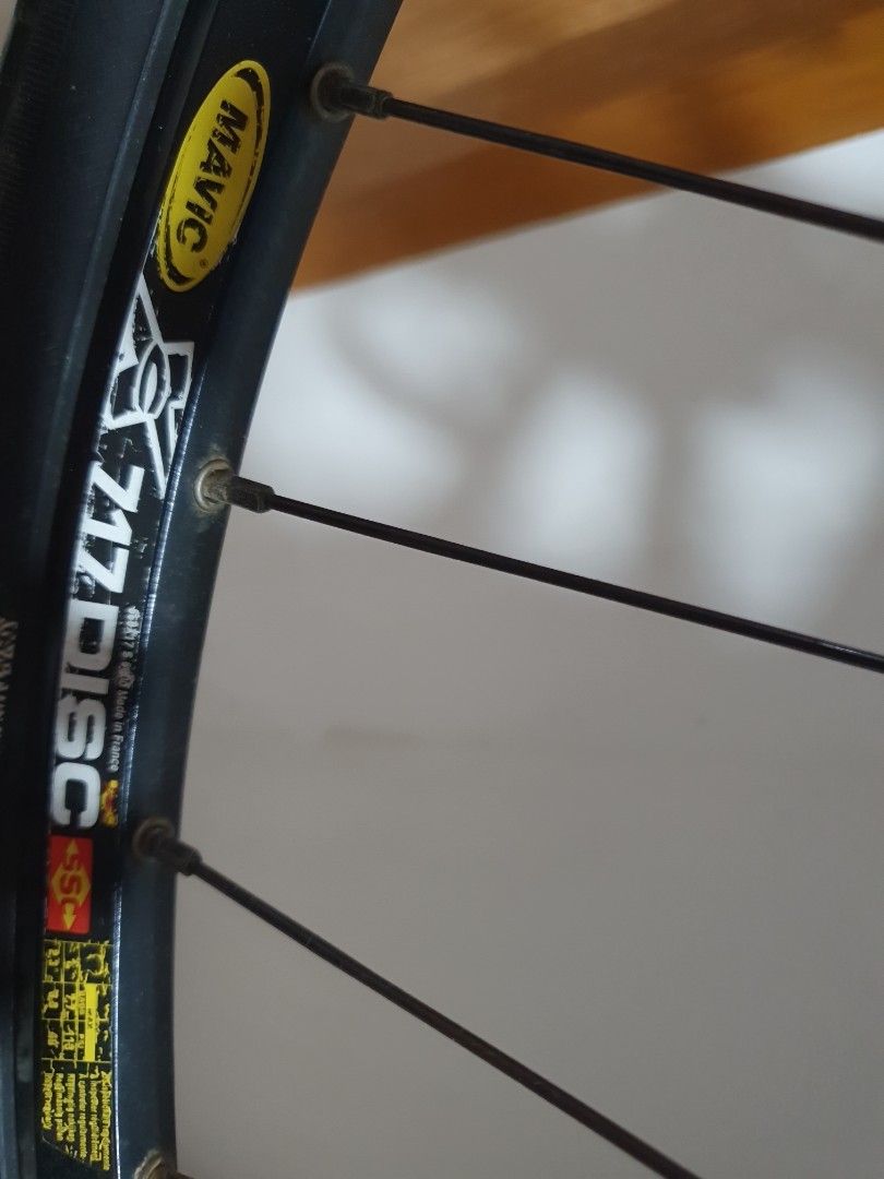 Mavic XC717 wheelset, Sports Equipment, Bicycles & Parts, Parts ...