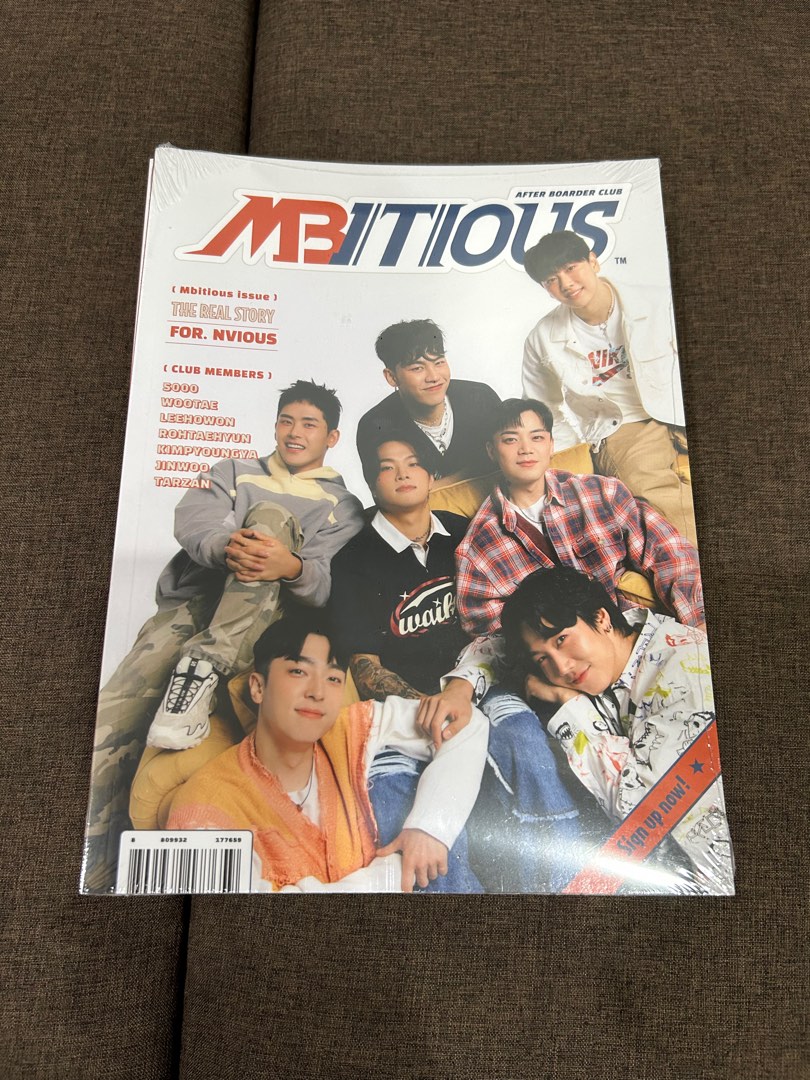 Mbitious After Border Club Photobook Ocheon Wootae Hoya Lee Howon Roh Taehyun Kim Pyoungya ...