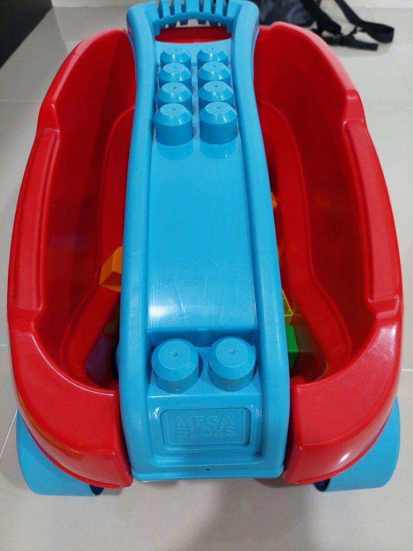 Mega Bloks Shape Wagon Classic, Babies & Kids, Infant Playtime on Carousell