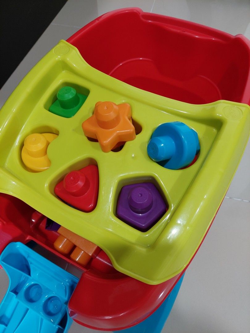 Mega Bloks Shape Wagon Classic, Babies & Kids, Infant Playtime on Carousell