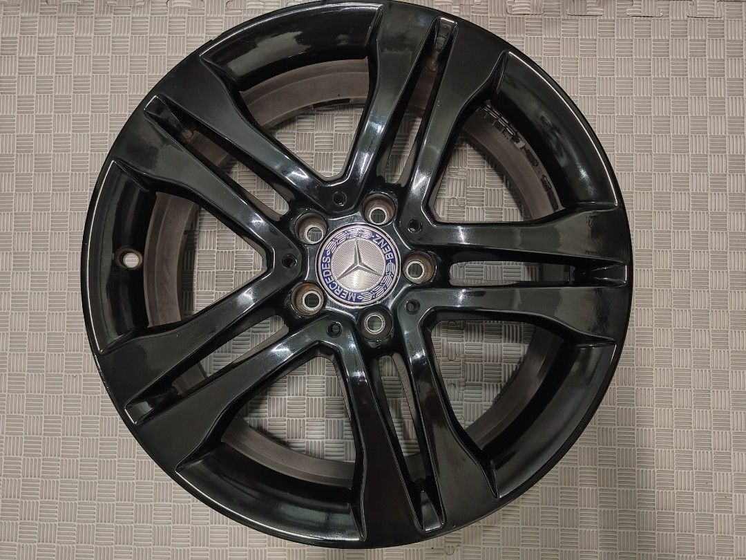 Mercedes Original Rim 18" Inch PCD 5x112, Car Accessories, Tyres & Rims ...