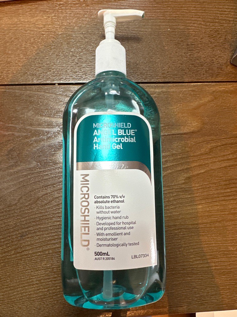 Microshield Angel Blue Antimicrobial Hand Gel, Beauty & Personal Care ...
