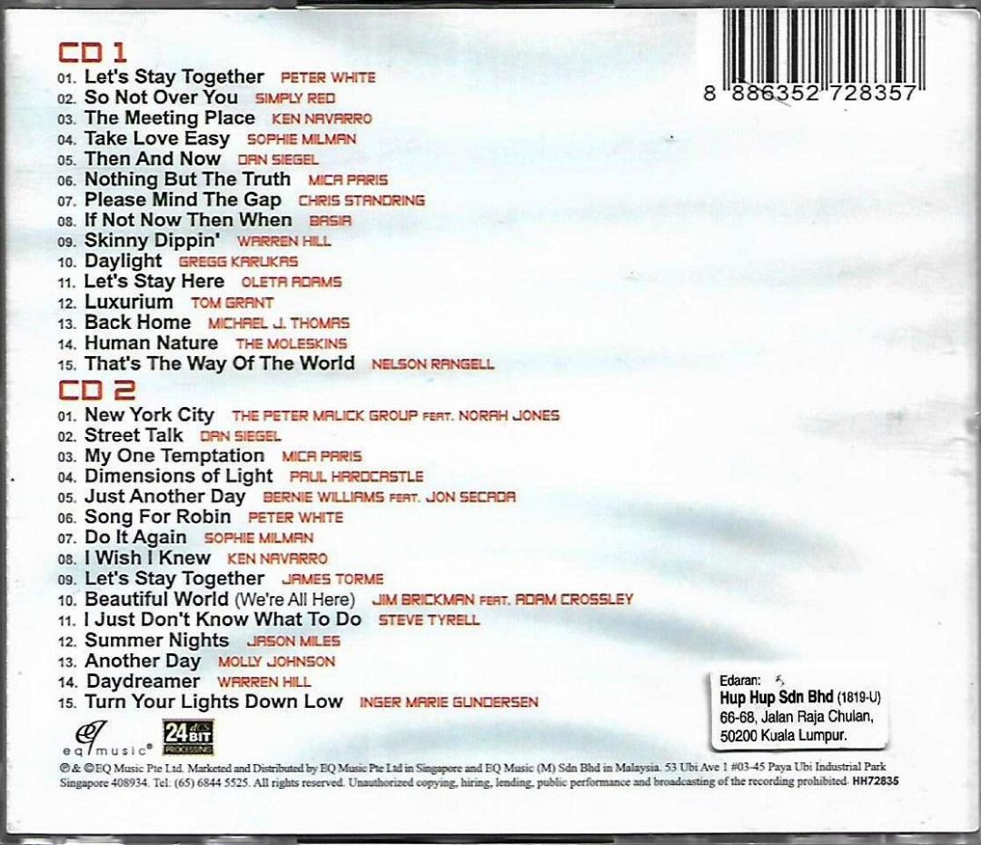 Most Requested Jazz Radio Airplay 2CD 24 Bit dcs Processing Peter White ...