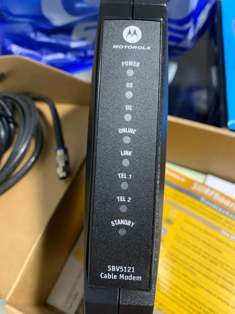 Motorola SURFboard Digital Voice Modem SBV5121i-CN, Computers & Tech ...