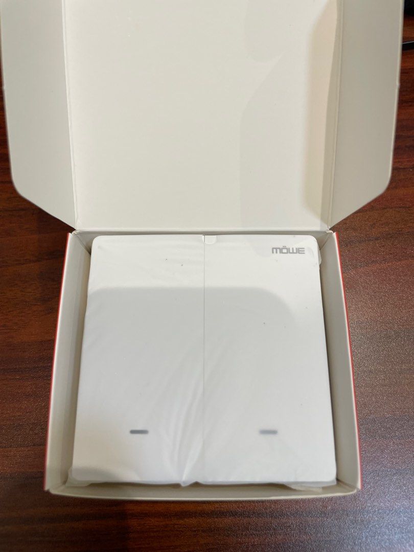 Mowe smart switch 2 gang, TV & Home Appliances, TV & Entertainment ...