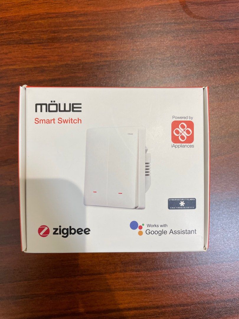 Mowe smart switch 2 gang, TV & Home Appliances, TV & Entertainment ...