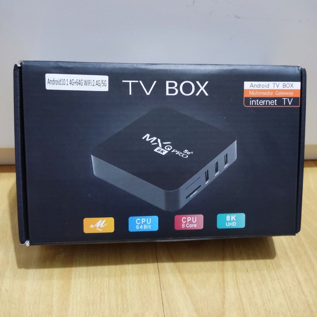 MXQ PRO 5G 8K TV BOX (NO REMOTE), TV & Home Appliances, TV & Entertainment, TV Parts ...