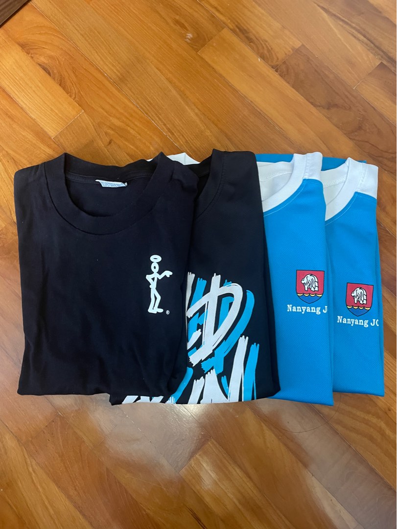 nanyang junior college nyjc pe shirt wild run 6.0 shirt and sajc st ...