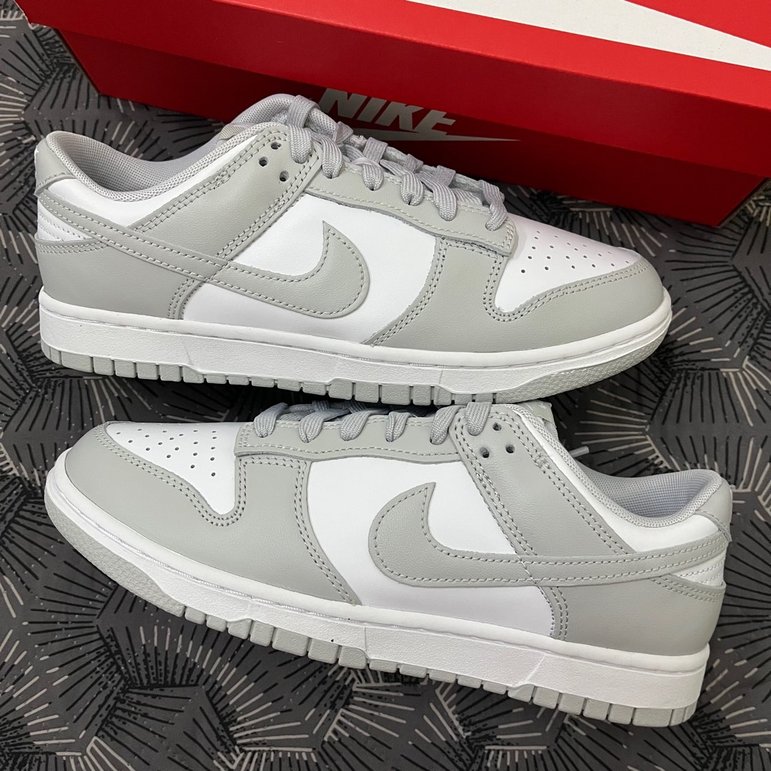 Nike Dunk Low Retro Mens Grey Fog US 7.5, Men's Fashion, Footwear ...
