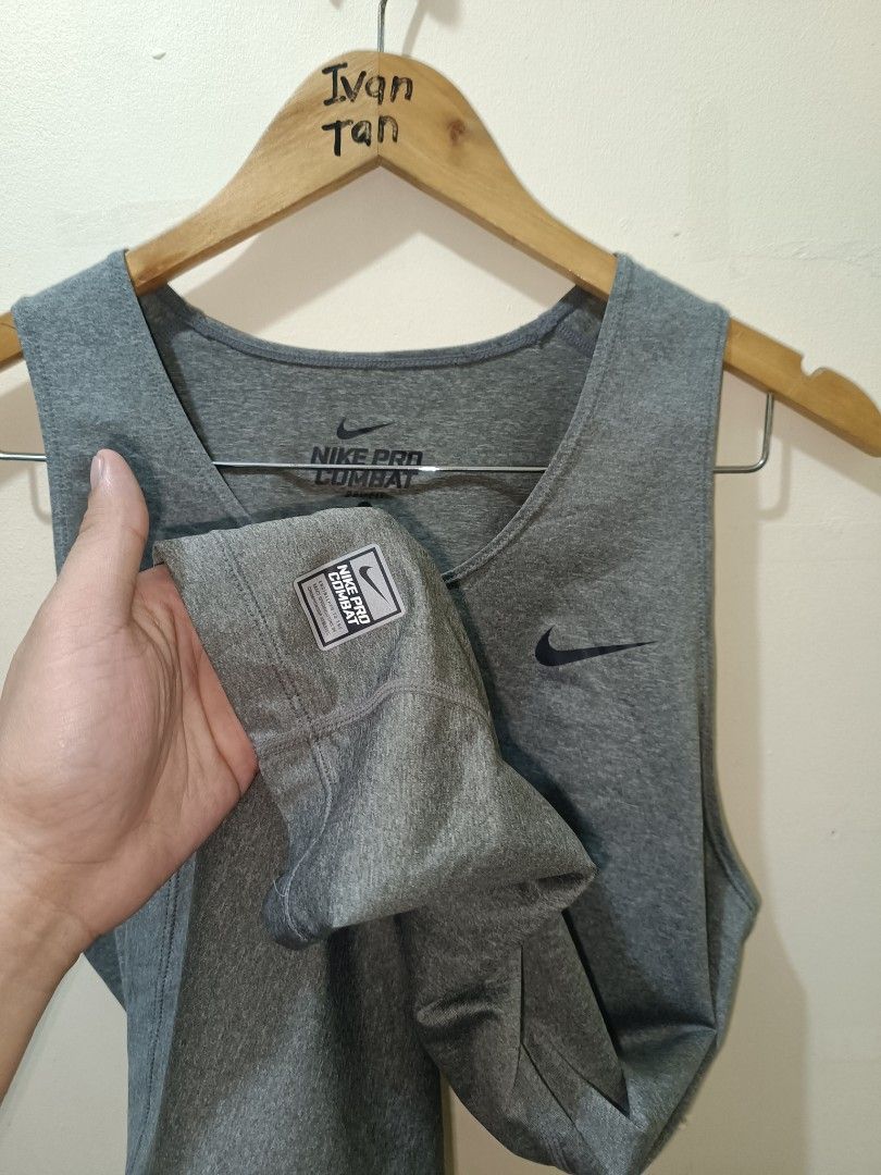 Nike Pro Sando, Men's Fashion, Activewear on Carousell