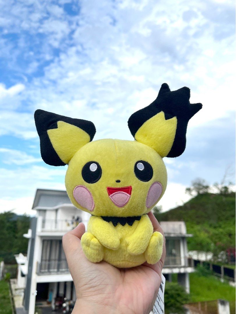 Nintendo Pokemon Pichu Plush, Hobbies & Toys, Toys & Games on Carousell
