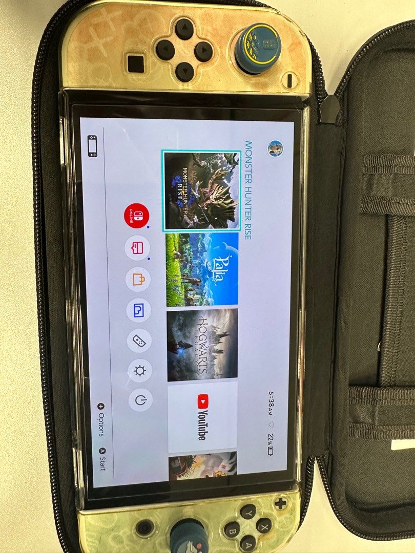 Nintendo Switch OLED + Games (Like New), Video Gaming, Video Game ...