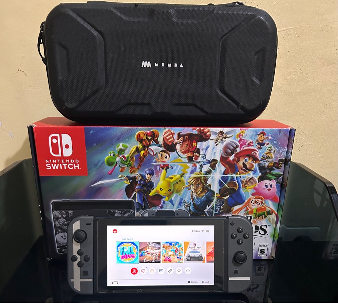 Nintendo Switch V1 Limited Edition with Games, Video Gaming, Video Game ...
