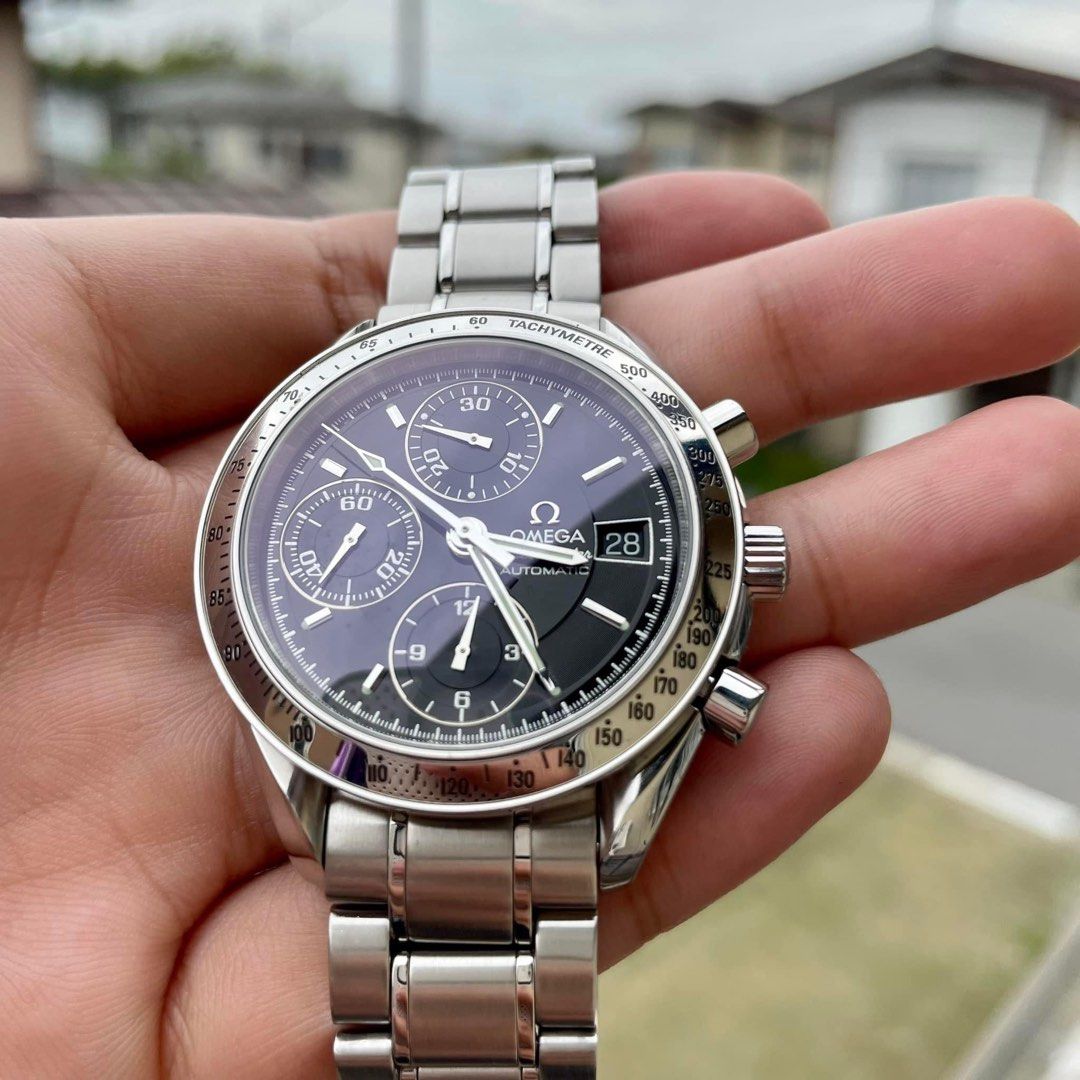 Omega Speedmaster Chonograph Date, Luxury, Watches on Carousell