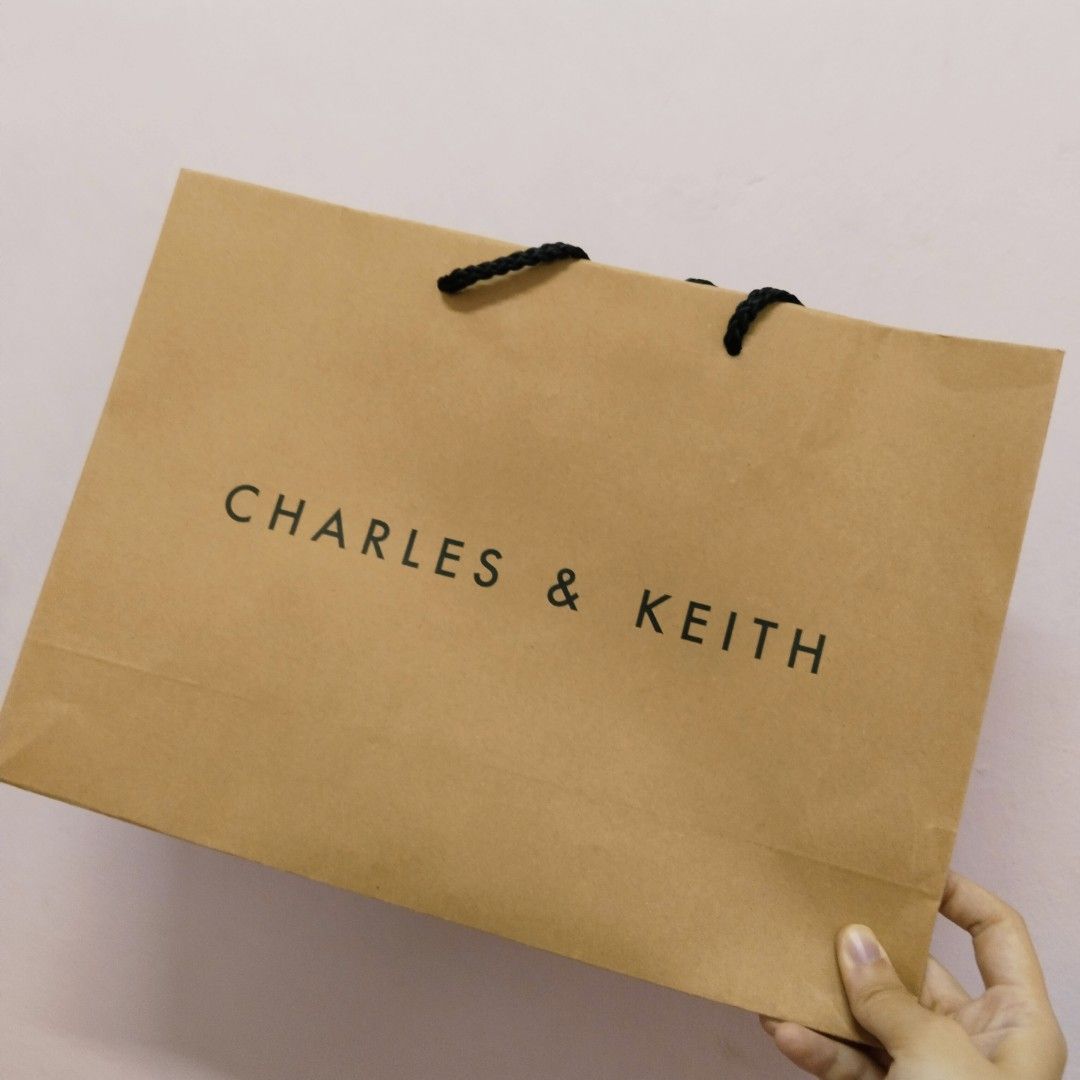 Original branded paper bag & Boxes for Charles & Keith Poh Kong Lazo ...