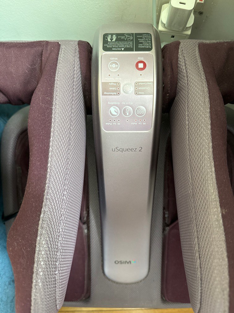 Osim USqueez2 foot massager, Health & Nutrition, Massage Devices on ...