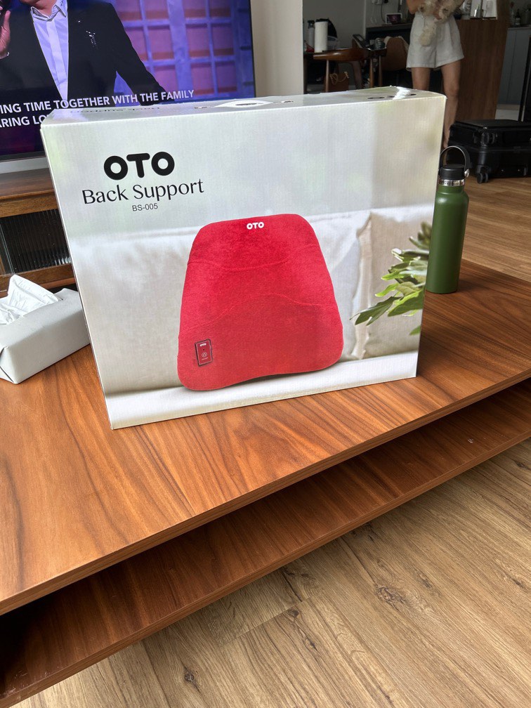 OTO Back Support, Health & Nutrition, Massage Devices on Carousell