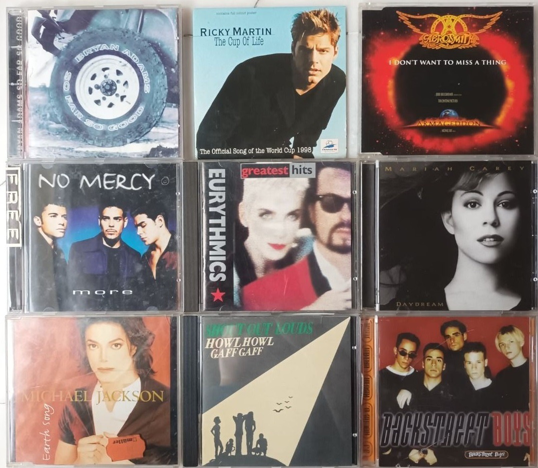 P. SALE!!! 80s 90s pop rock cds Eric clapton Oasis 98 degrees corrs sting Erasure beatles go ...
