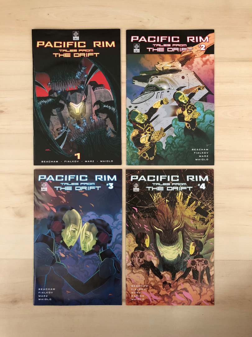 Pacific Rim Tales From the Drift comic # 1-4 (complete), Hobbies & Toys ...