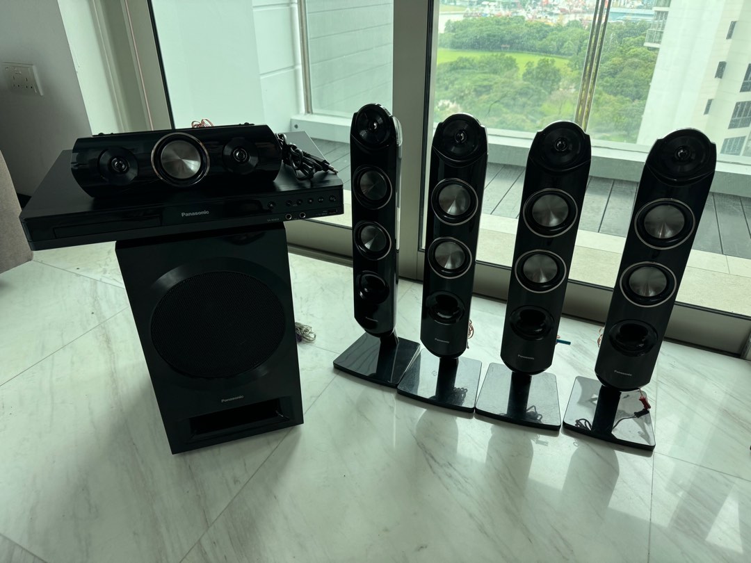 Panasonic 5.1 home theatre system, Audio, Soundbars, Speakers ...
