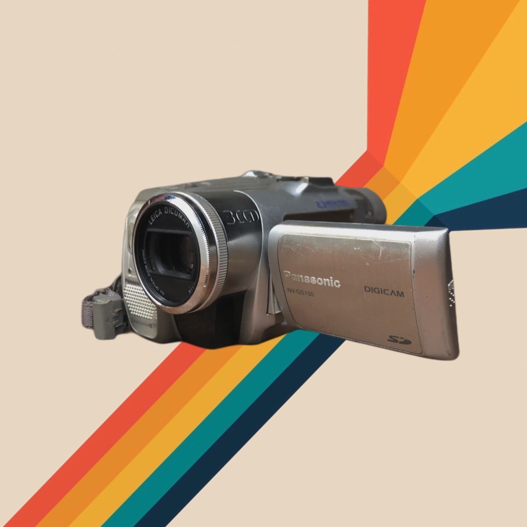 PANASONIC NV-GS120 Mini DV Digicam-Camcorder Combo, Photography, Video ...