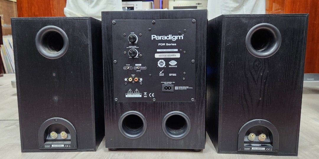 Paradigm Bookshelf Speaker and Woofer, Audio, Soundbars, Speakers ...