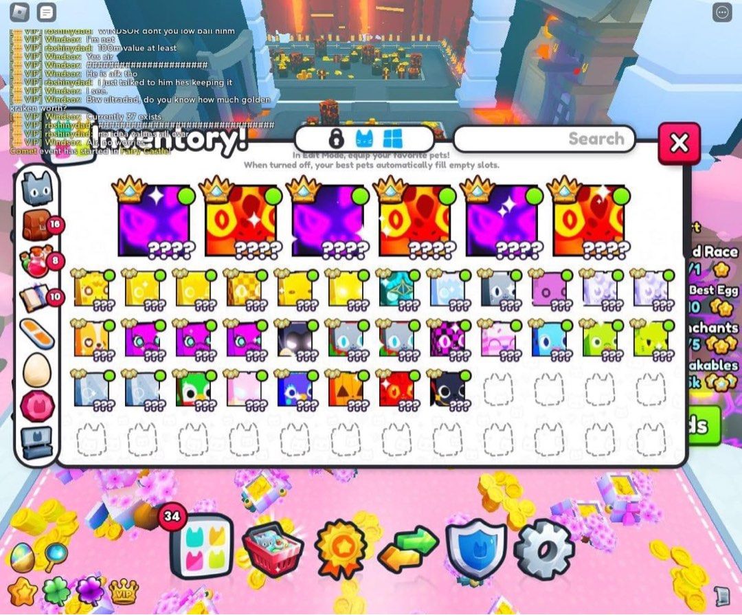 Pet Simulator 99 Titanic Pet, Video Gaming, Gaming Accessories, In-Game ...