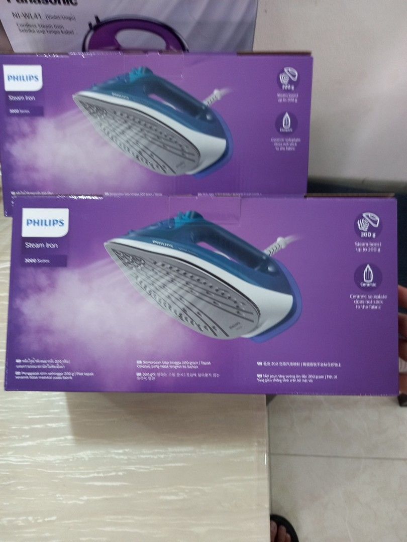 Philips Steam Iron 3000 series 2600w , brand new seal in box, 2 years ...
