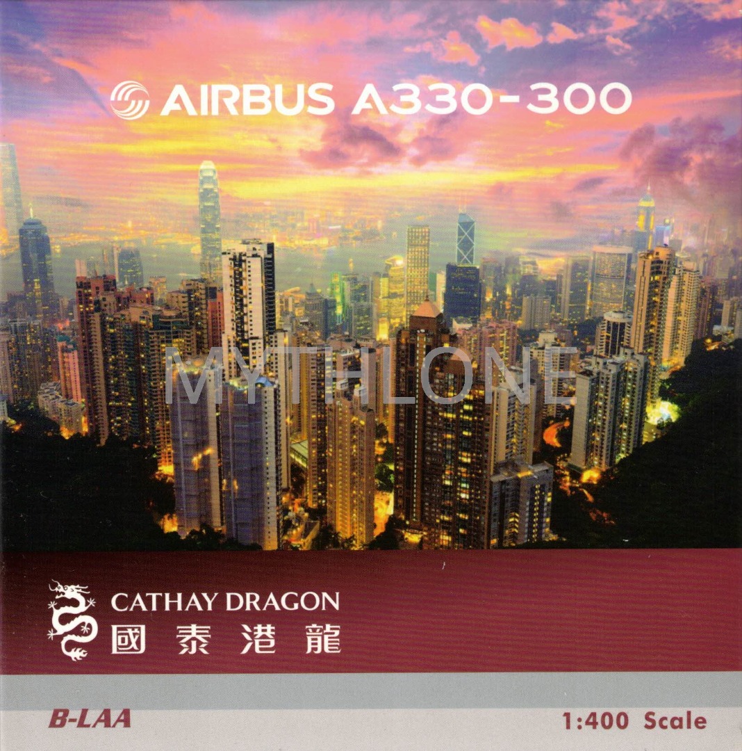 Phoenix Cathay Dragon A330-300 (B-LAA) (1:400 scale), Hobbies & Toys ...