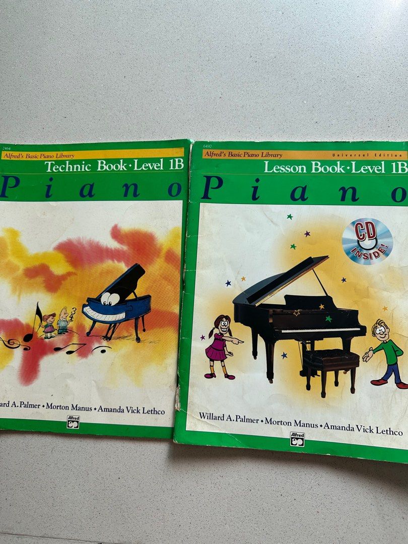 Piano Music Book Level 1B, Hobbies & Toys, Music & Media, Music Scores ...