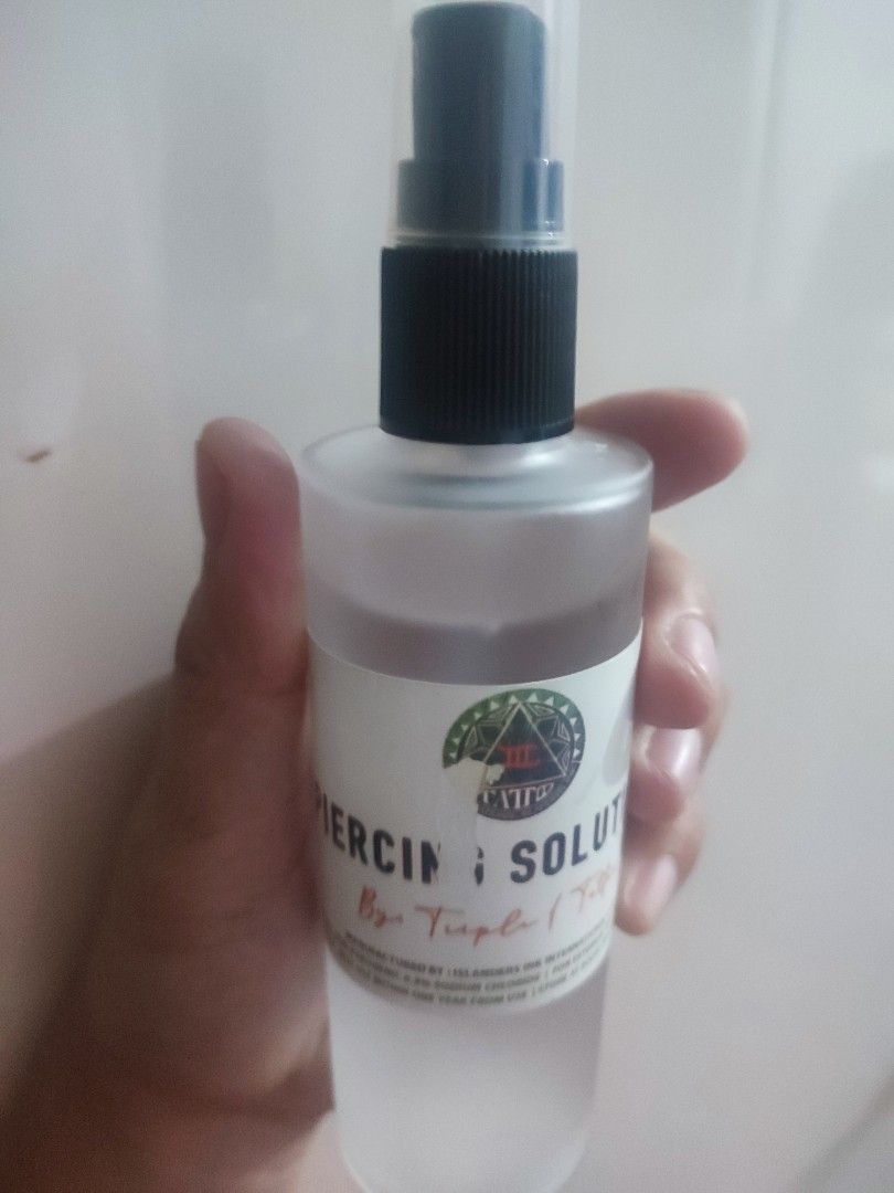 Piercing Solution Piercing Aftercare By Triple I Tattoo 100ml, Women's ...