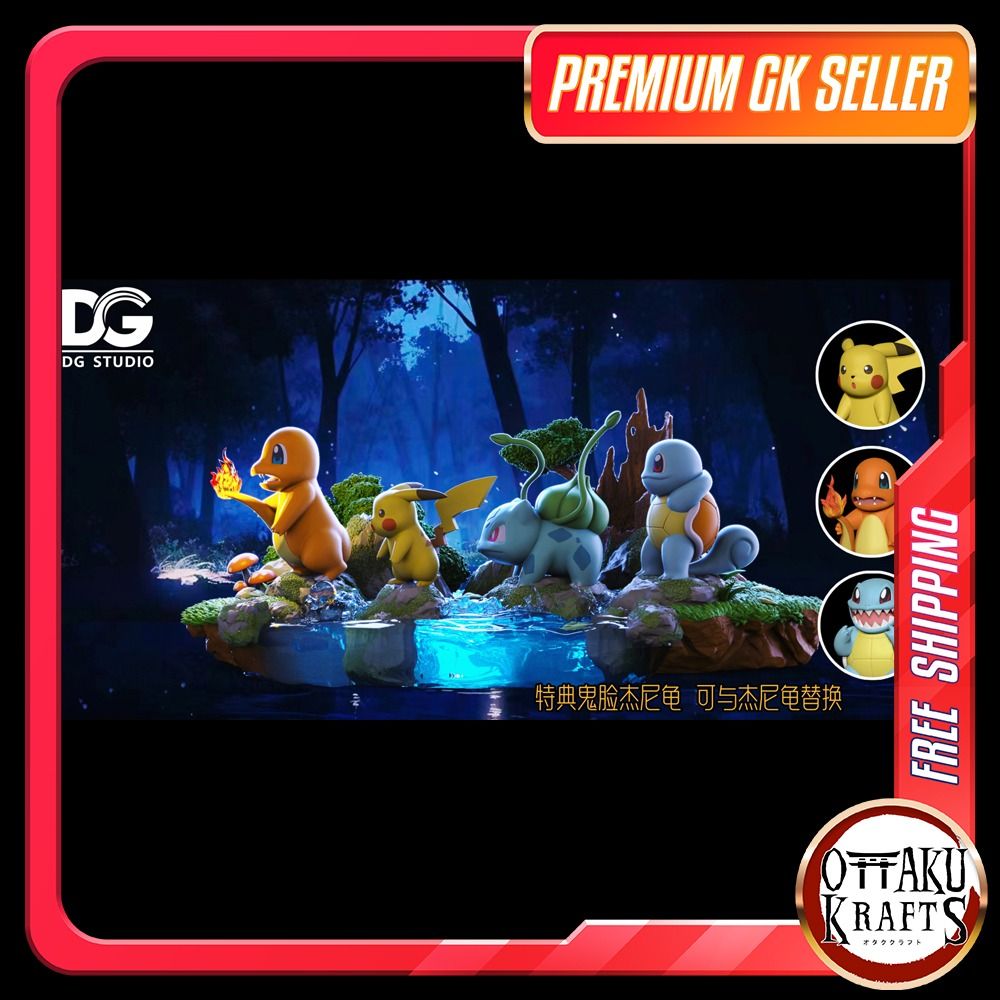 Pokemon | Adventure Team | DG Studio | 【FREE Shipping - PO】GK Figurine | GK Figure | GK Statue ...