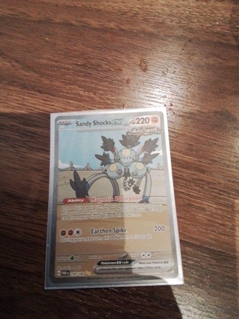 Pokemon cards sandy shocks illustrator rare paradox rift, Hobbies ...