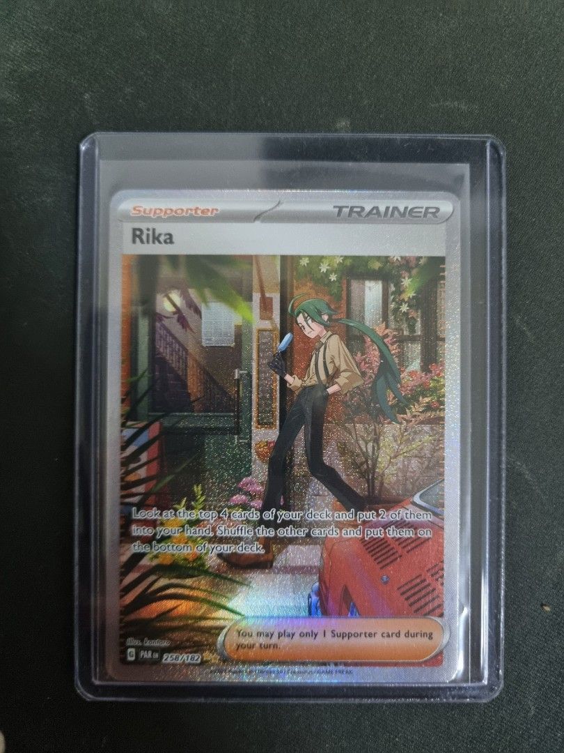 Pokemon TCG Rika SIR Full art Trainer, Hobbies & Toys, Toys & Games on ...