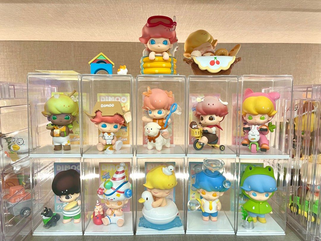 (FULL SET) POP MART Dimoo Pets Vacation Series, Hobbies & Toys, Toys ...