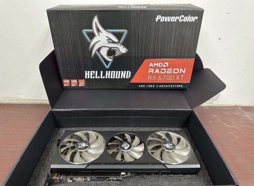 POWERCOLOR HELLHOUND RX 6700 XT 12GB, Computers & Tech, Parts ...