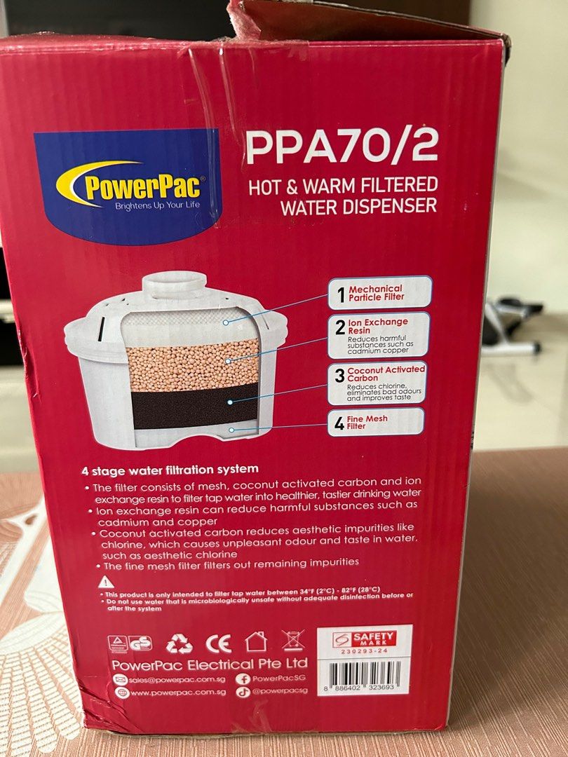 PowerPac 3L water dispenser, TV & Home Appliances, Kitchen Appliances ...